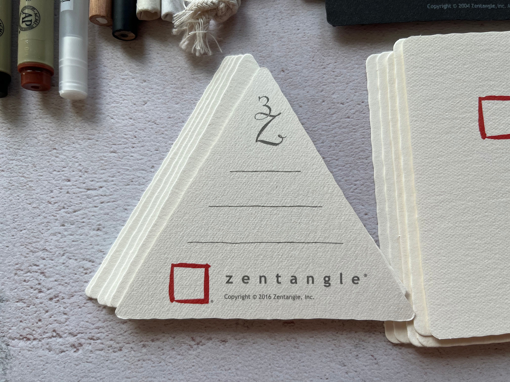 Next Steps in Zentangle Course Kit - Ivy's Corner