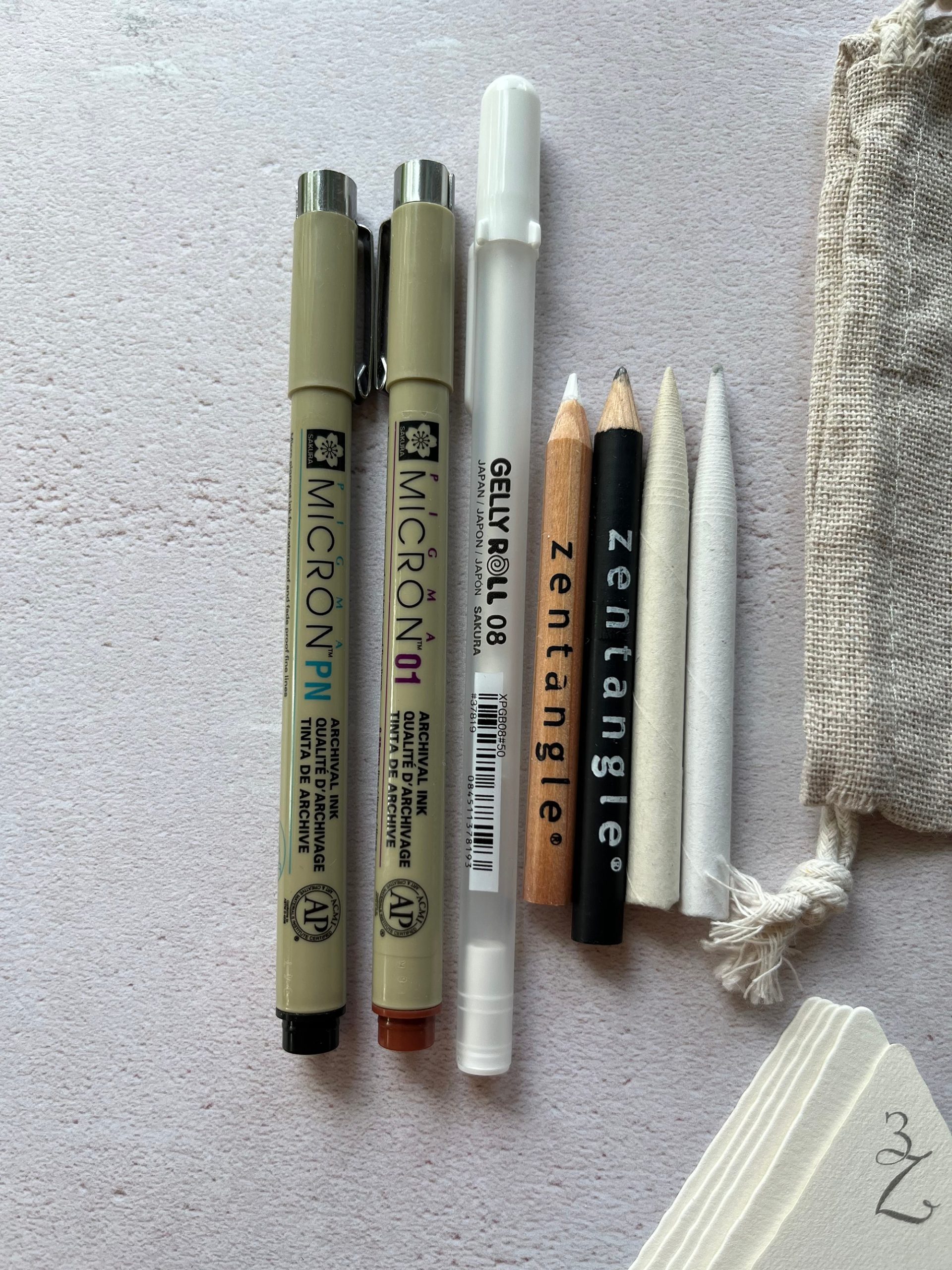 Next Steps in Zentangle Course Kit - Ivy's Corner