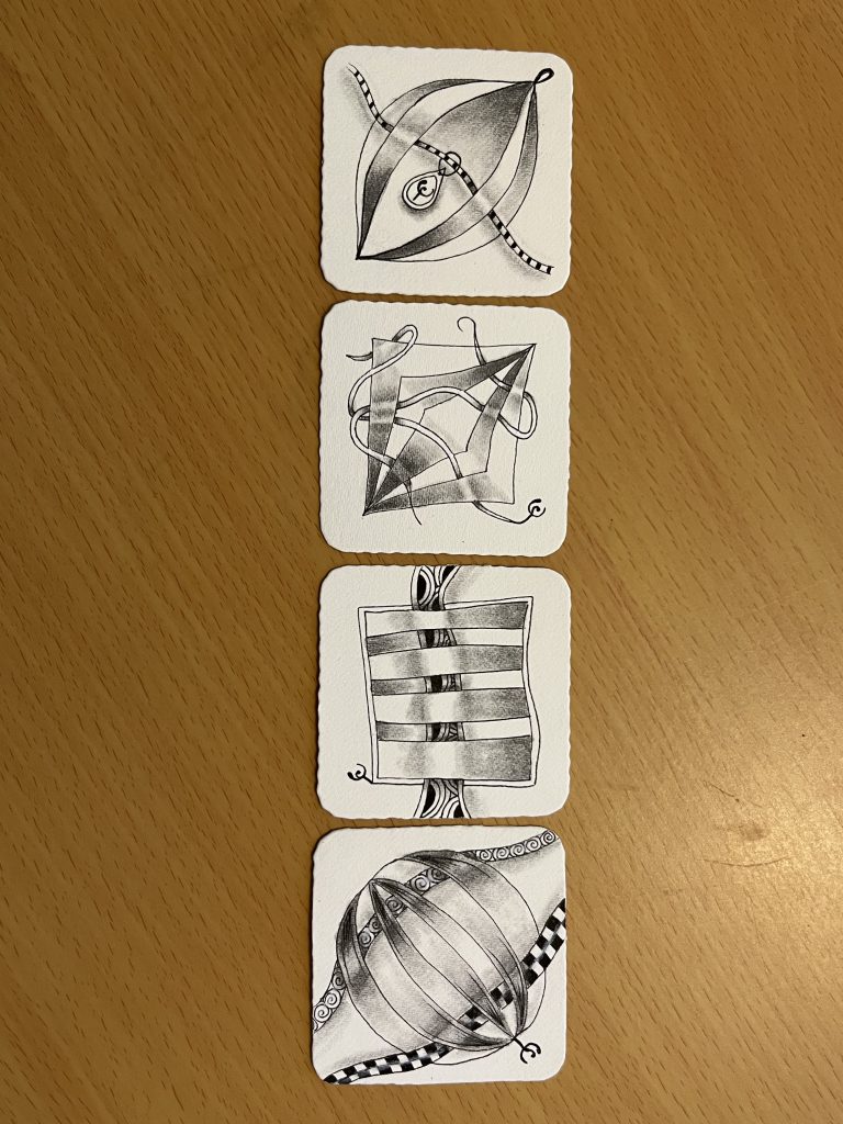 Zentangle Project Pack 25 – Drawing Behind - Ivy's Corner