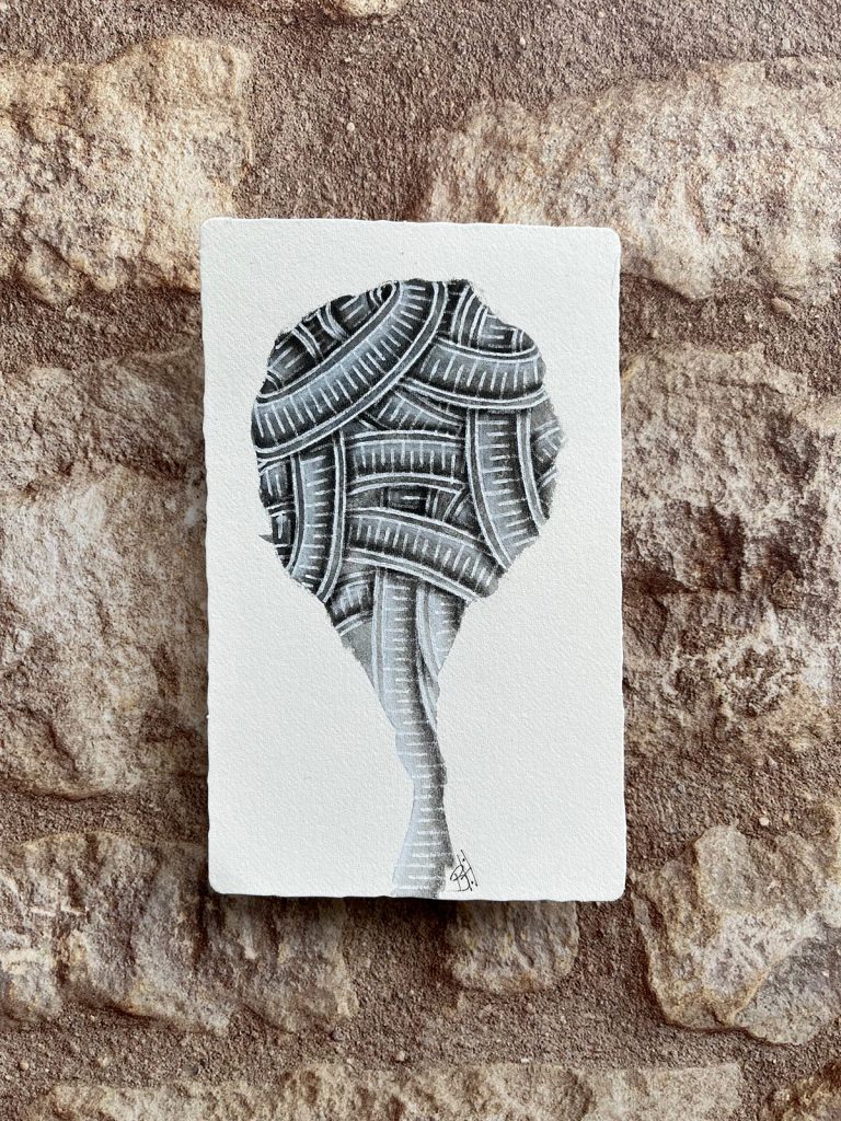 Zentangle Project Pack 25 – Drawing Behind - Ivy's Corner