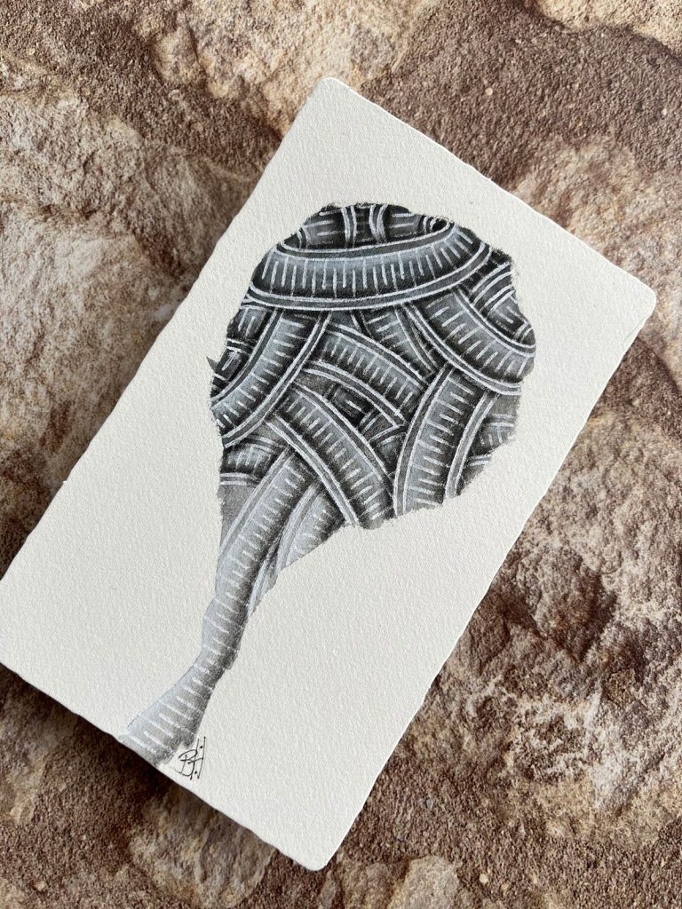 Zentangle Project Pack 25 – Drawing Behind - Ivy's Corner