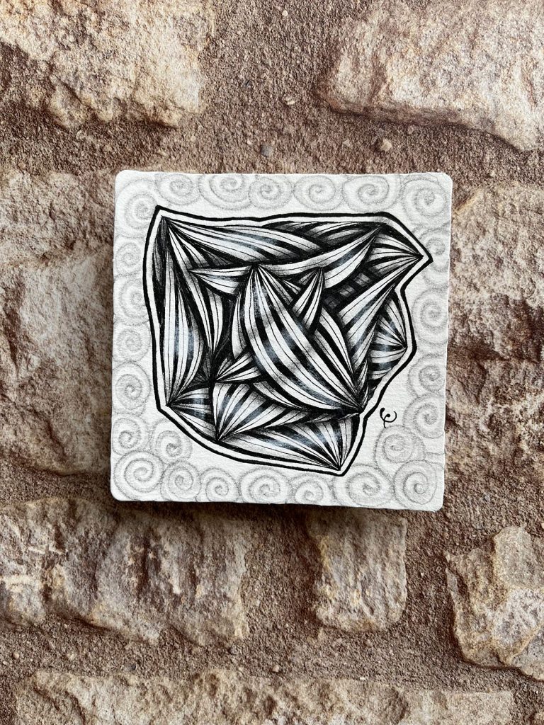 Zentangle Project Pack 25 – Drawing Behind - Ivy's Corner