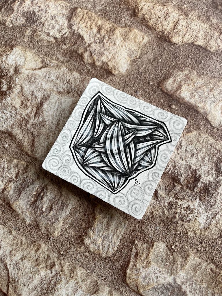 Zentangle Project Pack 25 – Drawing Behind - Ivy's Corner