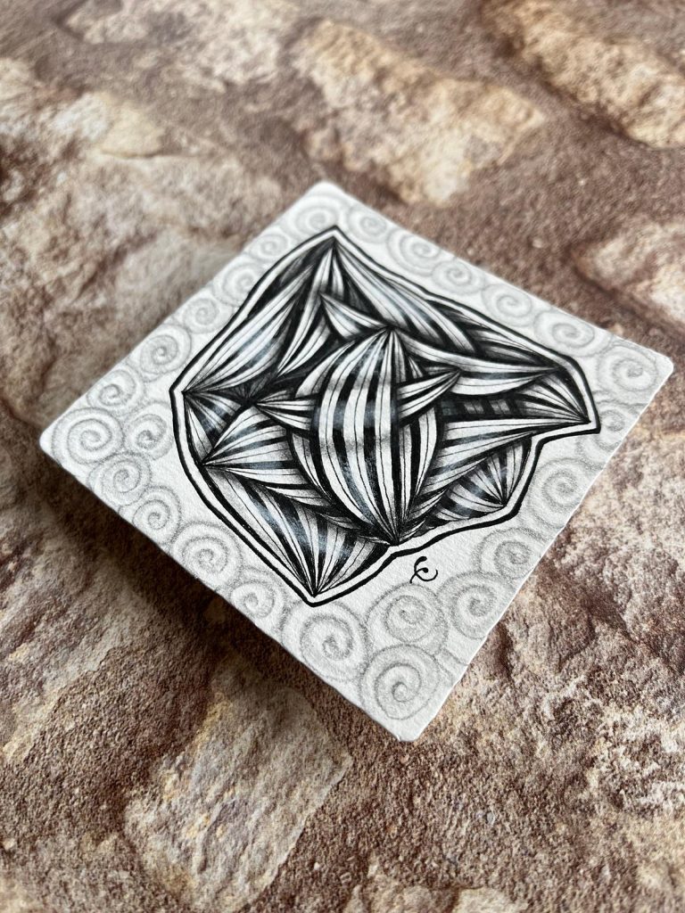 Zentangle Project Pack 25 – Drawing Behind - Ivy's Corner
