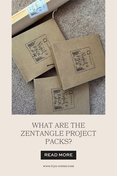 What Are Zentangle Project Packs? - Ivy's Corner