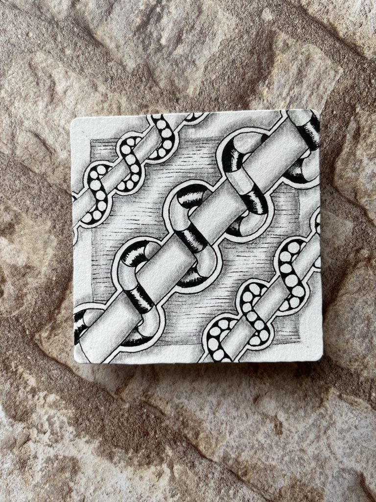 Introducing Caduceus - A New Tangle Pattern - Ivy's Corner