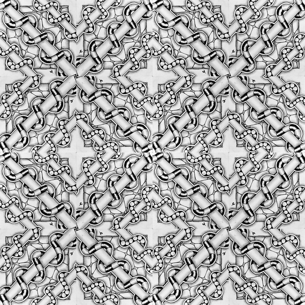 Introducing Caduceus - A New Tangle Pattern - Ivy's Corner