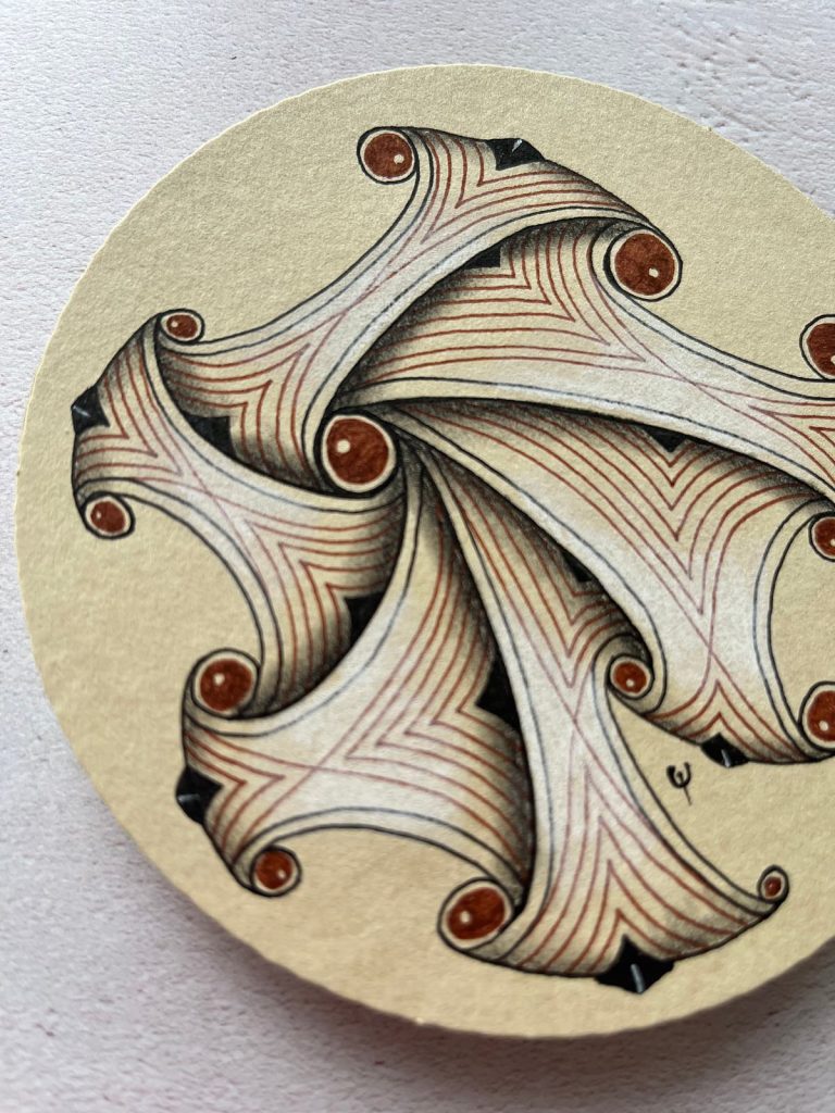 Celebrating the International Day of Zentangle - 2025 - Ivy's Corner