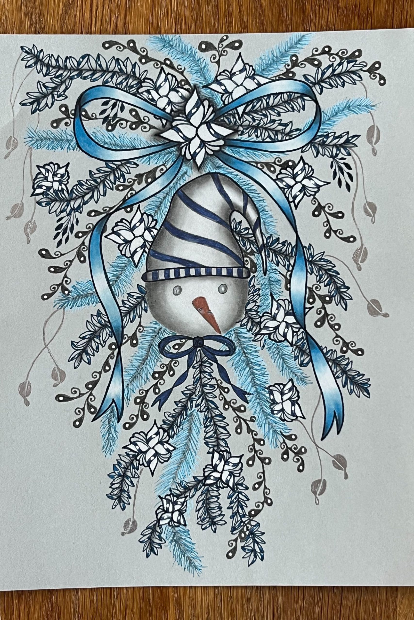 Festive Zentangle Inspiration: Creative Ideas to Try - Ivy's Corner